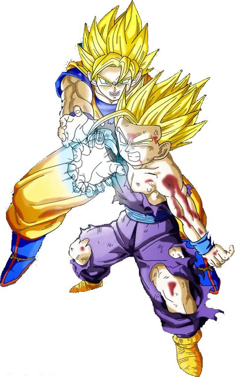 Gohan Vs Cell Goku And Gohan Dragon Ball Super Manga Dragon Ball Z