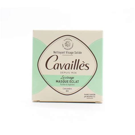 Rogé Cavaillès Le Visage Masque Eclat Nettoyant Visage Solide 70g