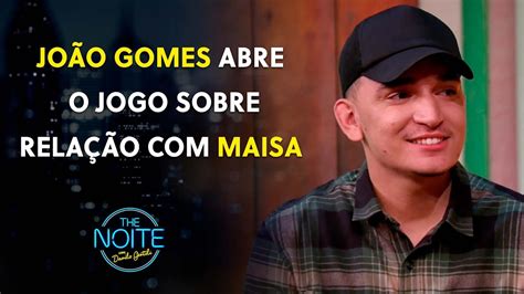 João Gomes contou detalhes do seu relacionamento a apresentadora