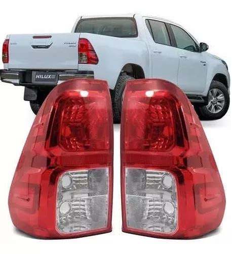 Par Lanterna Traseira Hilux 2016 2017 2018 2019 2020 Parcelamento Sem