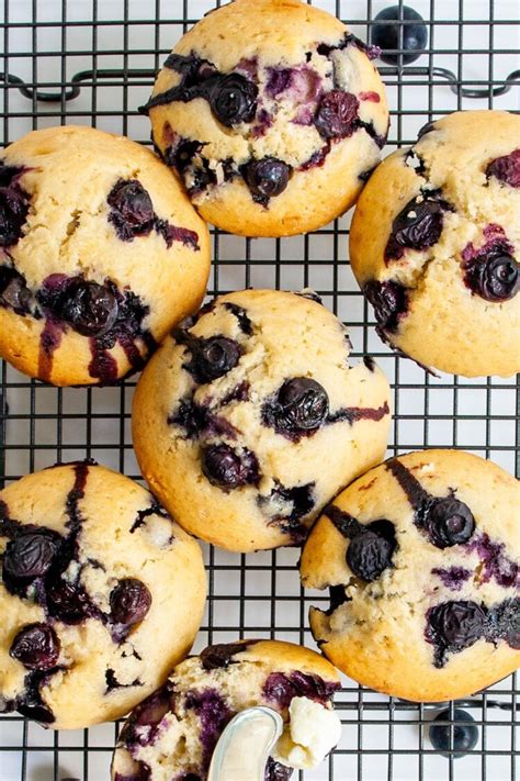 Bakery Style Blueberry Muffins Craving Home Cooked