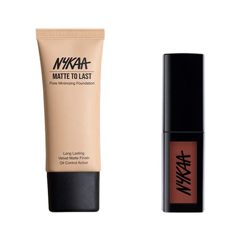 Nykaa Cosmetics Matte To Last Duo Pore Minimizing Foundation 04 N