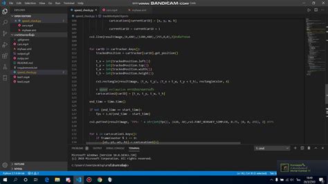 Car Speed Detection Using Opencv In Python YouTube