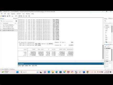 Panel Quantile Regression Without Fixed Effects STATA YouTube