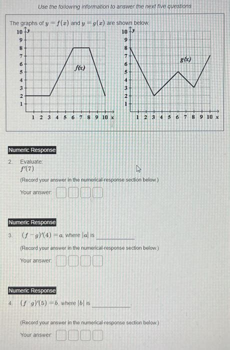 solved use the following information to answer the next five