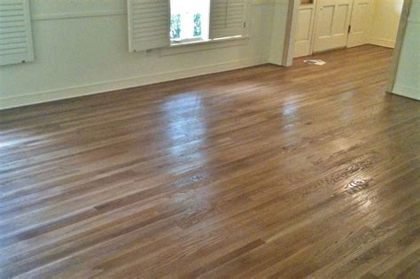 Minwax Special Walnut Stain On Oak Hardwood Floors