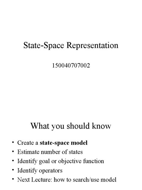 state space representation pdf formalism deductive computer programming