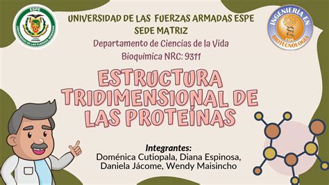 SOLUTION Grupo 3 Estructura Tridimensional De Las Prote Nas Studypool