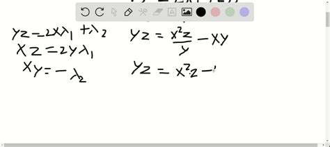 solved use a cas to perform the following steps implementing the method of lagrange multipliers
