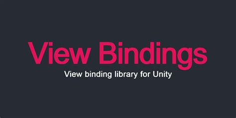 View Binding Runtime Binders UI ButtonClickBinder Cs At Main