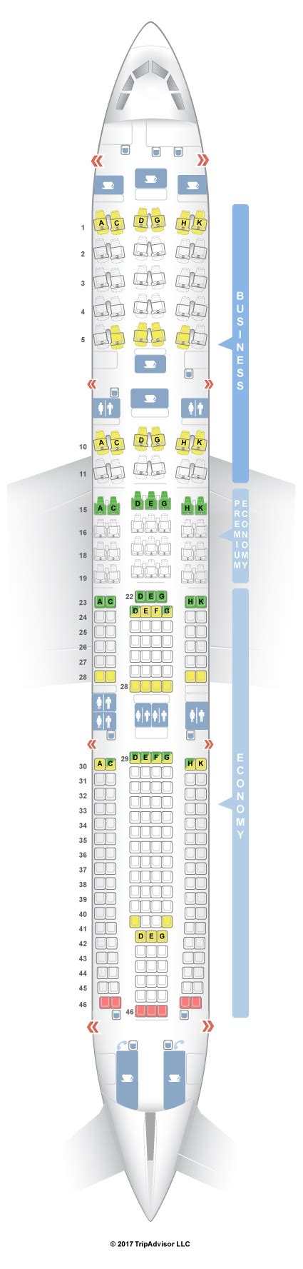 SeatGuru Seat Map Lufthansa Airbus A330 300 333 V3 SeatGuru