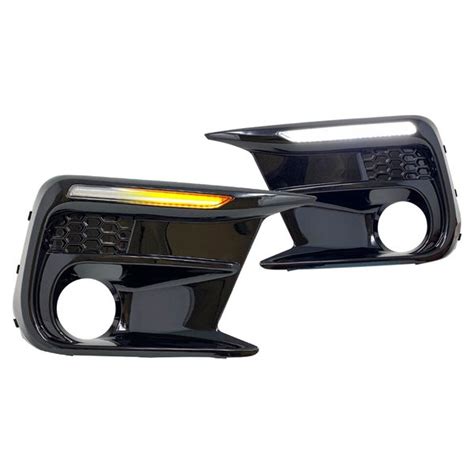 Subaru Wrx Sti Sequential Signal Led Drl Fog Lights Bezel