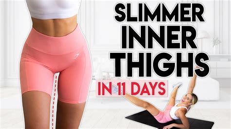SLIM INNER THIGHS In 11 Days Thigh Fat Loss 8 Minute Home Workout