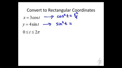1 4 converting parametric to rectangular ex3 youtube
