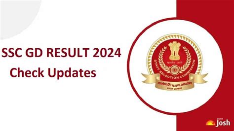 SSC GD Result 2024 Soon Check Expected Date Cutoff Marks And Latest