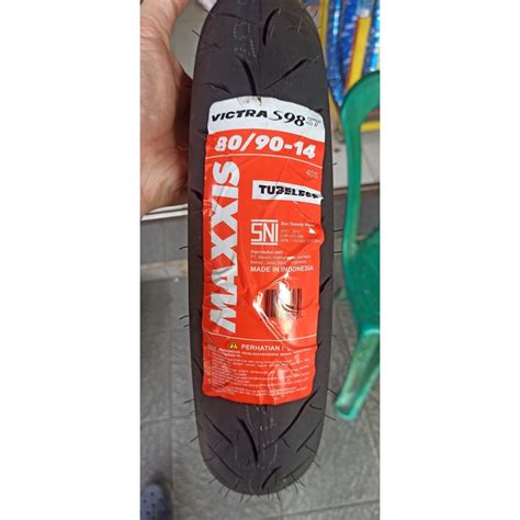 Jual Maxxis VICTRA S98 ST 80 90 14 Ban Motor Matic Tubeless Mio Fino