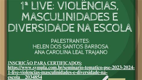 Seminário Temático Programa Saúde na Escola 2023 2024 Atenção