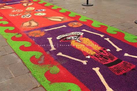 tapete de aserrín Día de Muertos I México 2012 esau rojas Flickr