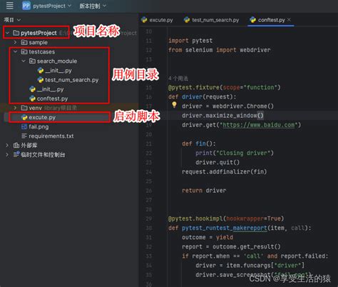 python问题解决 pytest实现用例失败截图 pytest 屏幕截图 csdn博客