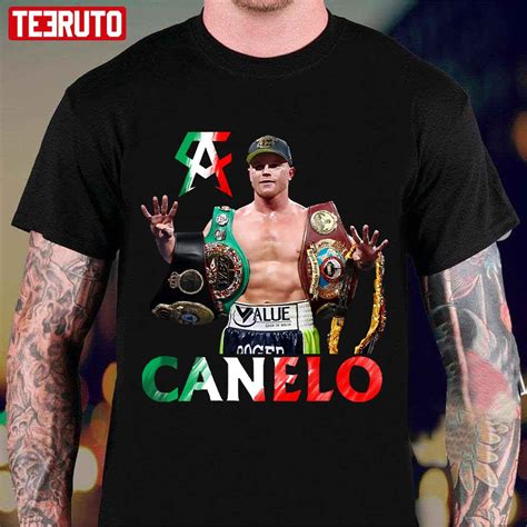 King Boxing Canelo Alvarez Unisex T Shirt Teeruto