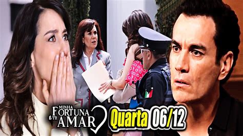 Minha Fortuna é Te Amar Capitulo de hoje 3 06 12 Quarta Natália