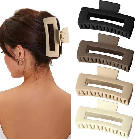 Amazon Nahalesy 5 Extra Large Claw Clips For Thick Hair 4PCS XL