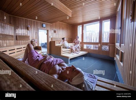 Man Women In Mixed Sauna Hi Res Stock Photography And Images Alamy