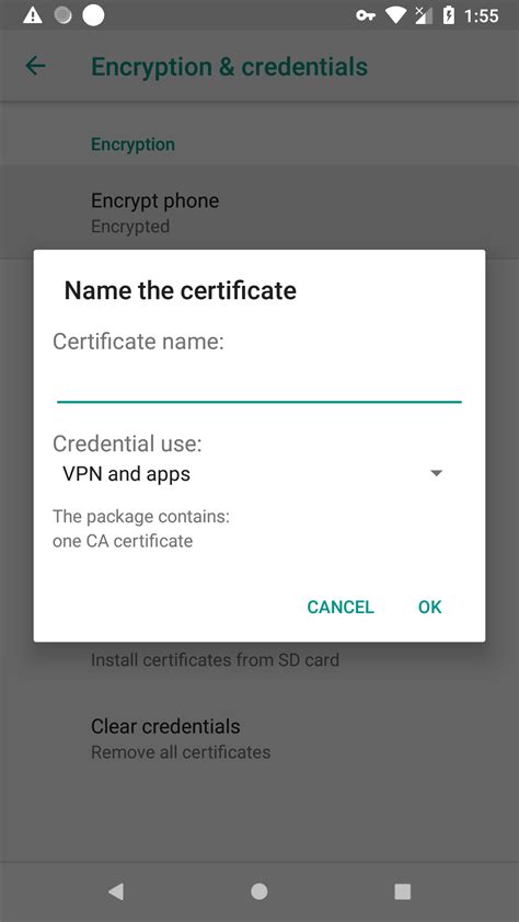 how to install certificates