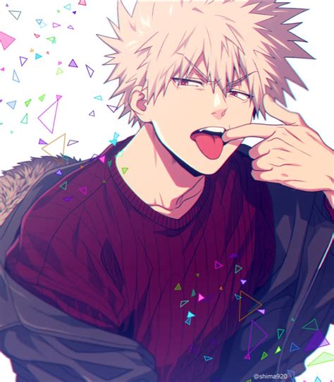 Katsuki Bakugou Boku No Hero Academia Hottest Anime Characters Hero Anime