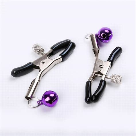 Buy Sexy Adult Female Small Bell Flirting Teasing Sex Toys Nipple Clamps At Affordable Prices