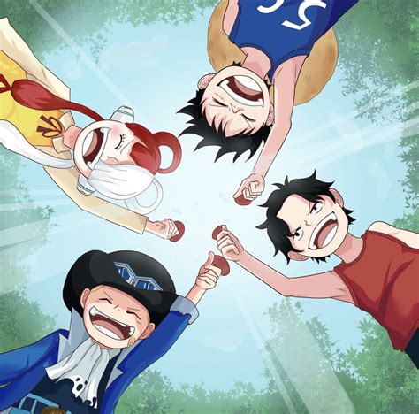Monkey D Luffy Portgas D Ace Uta Sabo And Shanks One Piece And Hot