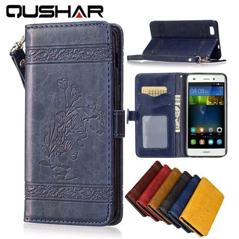Funda De Cuero Genuino De Lujo Para Huawei P8 Lite 5 PU Funda De