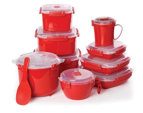 Tasse à soupe pour micro ondes Sistema Grand 900 ml Rouge bol