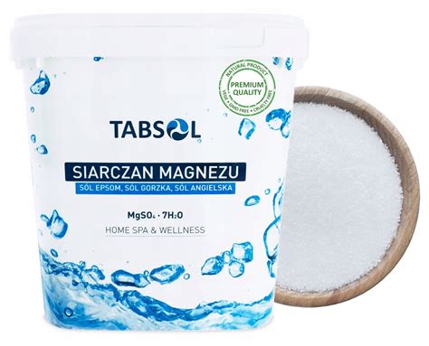 Siarczan Magnezu S L Epsom Angielska Gorzka Kg Naturalny Niemcy
