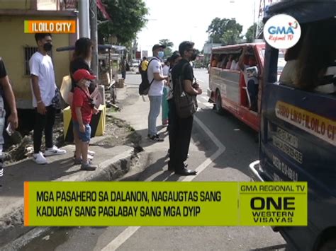 One Western Visayas Mga Pasahero Sa Dalanon Nagaugtas Sang Kadugay