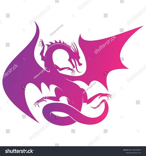 Traditional Chinese Dragon Vector Illustration Stock Vector Royalty
