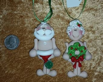 Naked Santa Etsy