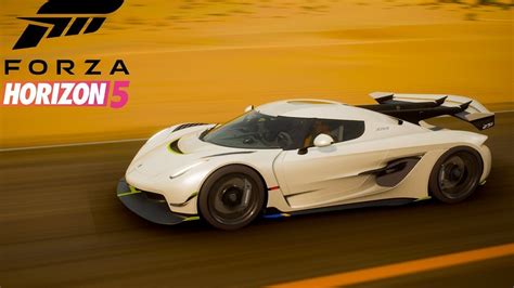 Forza Horizon Jesko The Fastest Car In Fh Speed Test Youtube