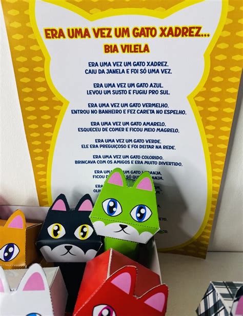 Era Uma Vez Um Gato Xadrez D Abc Da Scarlett Materiais Pedag Gicos