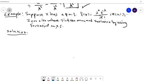 factorial moment generating function of poisson distribution youtube