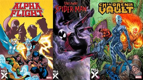 HUGE X Men News Marvel Announces Alpha Flight Uncanny Spider Man And