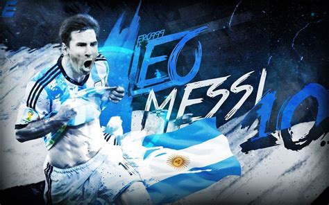 Argentina Messi Hd Desktop Wallpapers Wallpaper Cave Riset