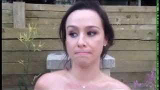 Picture Of Scream Queen Danielle Harris Takes On ALS Ice Bucket