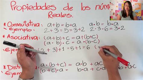 Propiedades De Numeros Reales Ejercicios