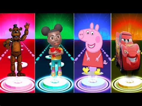 Rockstar Luca Peppa Pig Lightning Mcqueen Who Is The Best