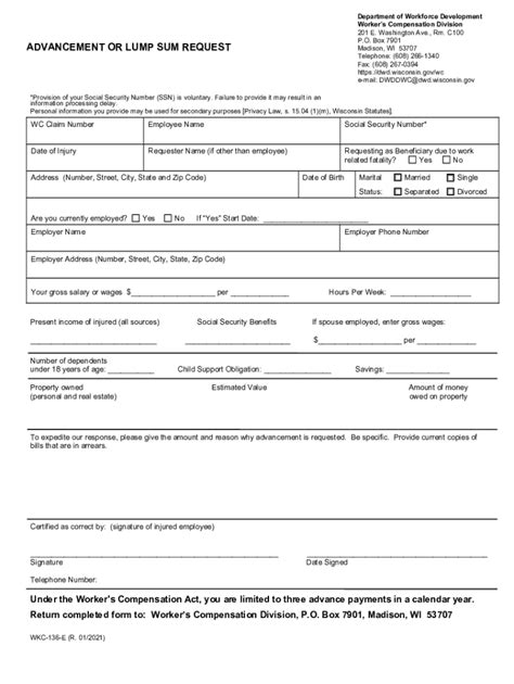 2021 2024 Form WI WKC 136 Fill Online Printable Fillable Blank