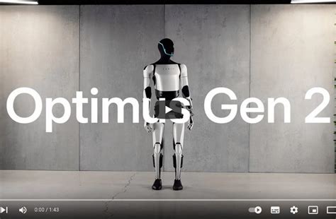 OPTIMUS GEN 2 TESLAS NEUESTER KI ROBOTER
