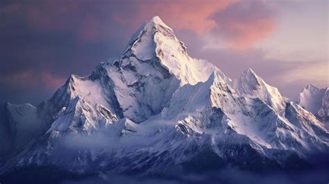 Panorama Del Monte Everest Y Nuptse Al Amanecer Nepal Foto Premium