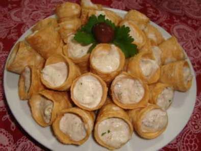 Canudinhos De Frango E Azeitona Preta Receita Petitchef