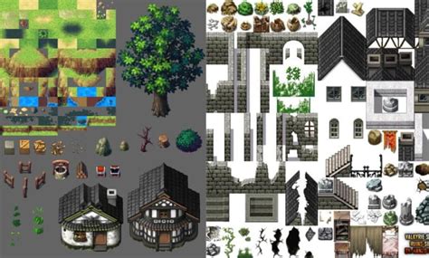 Create Pixel Art Tilesets Pixel Art Tileset Game Art Tilesets